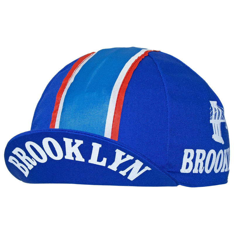 Brooklyn Cycling Cap in Blue - Made in Italy by Apis – Cento Cycling