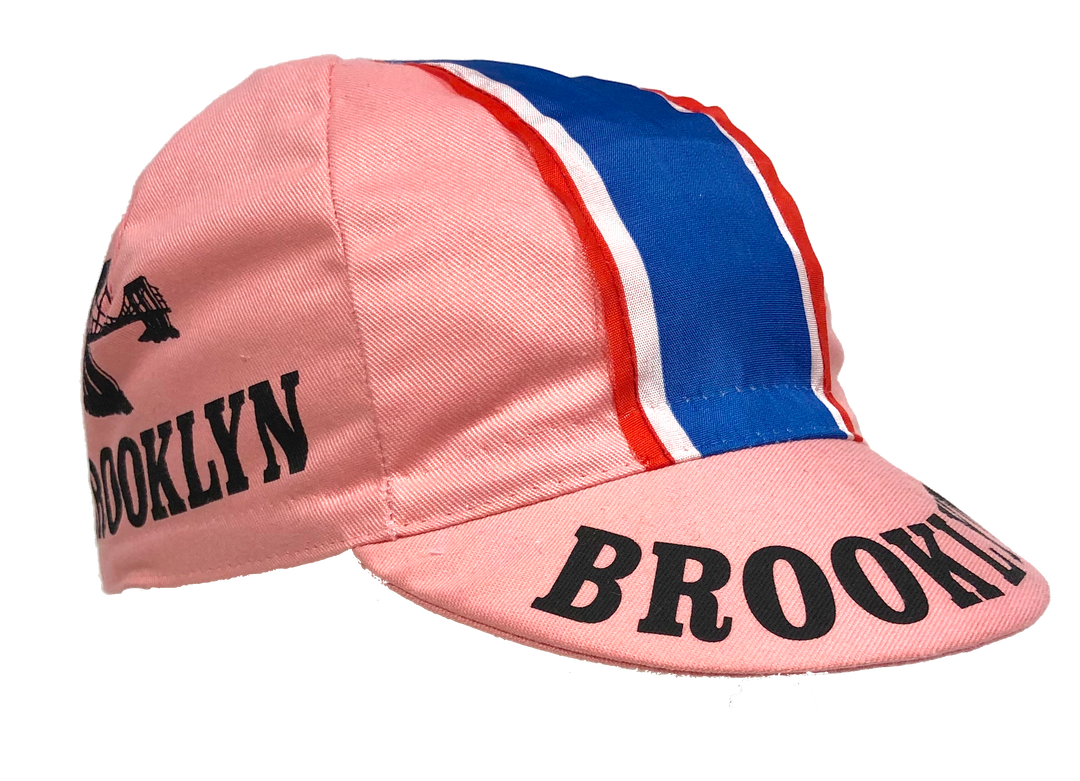 Brooklyn Cycling Cap in Pink - Made in Italy by Apis – Cento Cycling