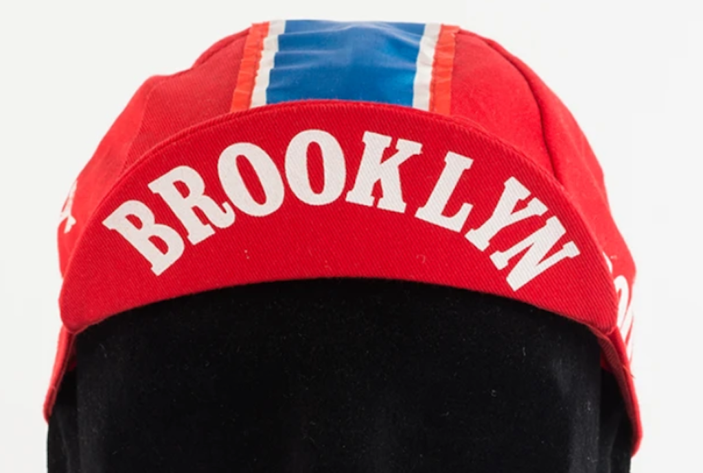 Brooklyn Cycling Cap in Red - Made in Italy by Apis – Cento Cycling