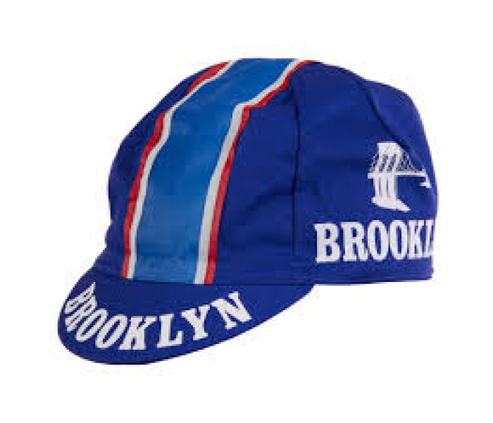 Brooklyn Cycling Cap in Blue - Made in Italy by Apis – Cento Cycling
